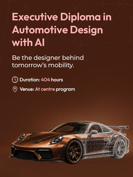Executive Diploma in Automotive Design with AI | CADD Centre
